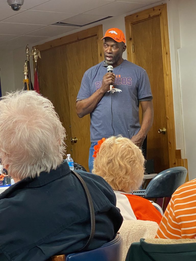 Simon Fletcher Speaks to the QB Club, and Cooks Lunch For Us too ...